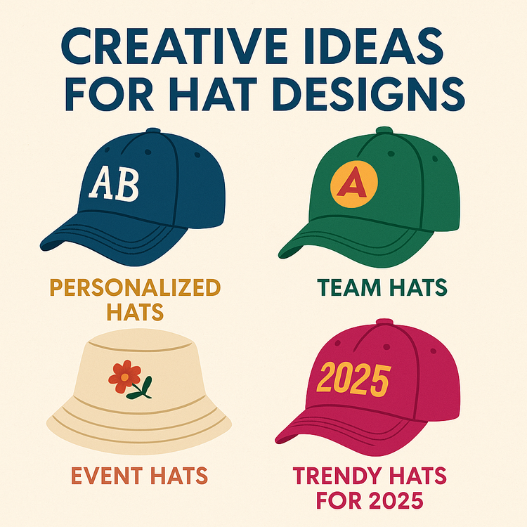 Creative Ideas for Hat Designs - Texas Transfers and Designs