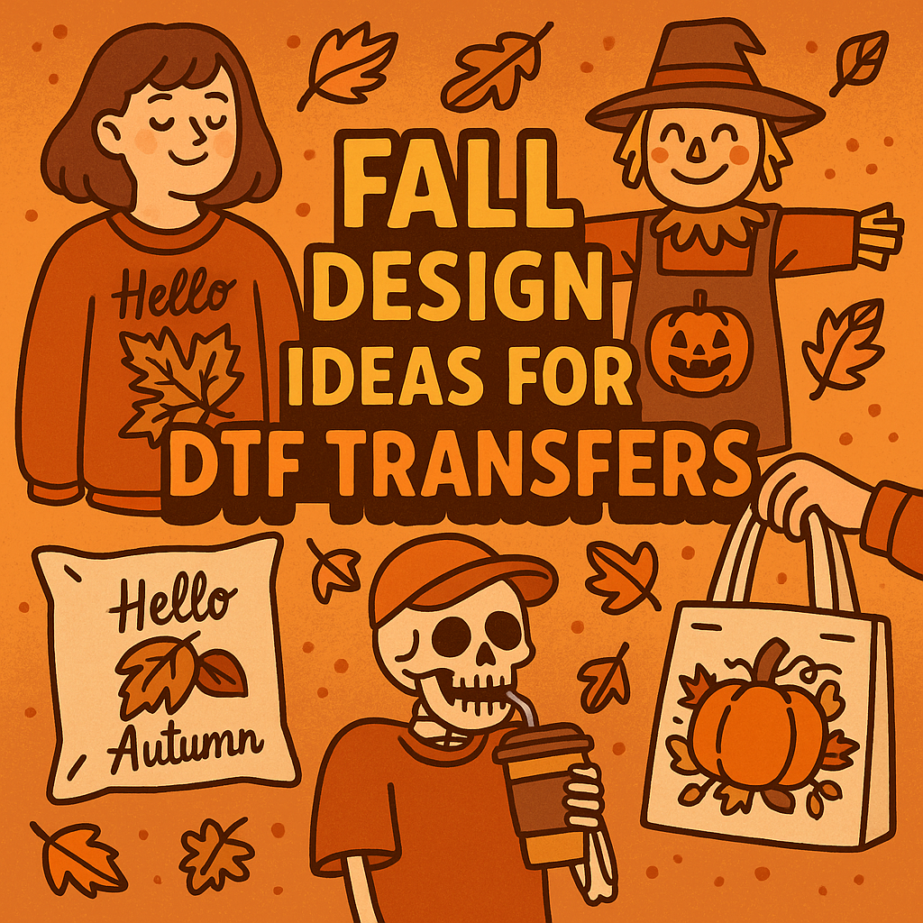 Seasonal Design Ideas for DTF Transfers - Fall Season - Texas Transfers ...
